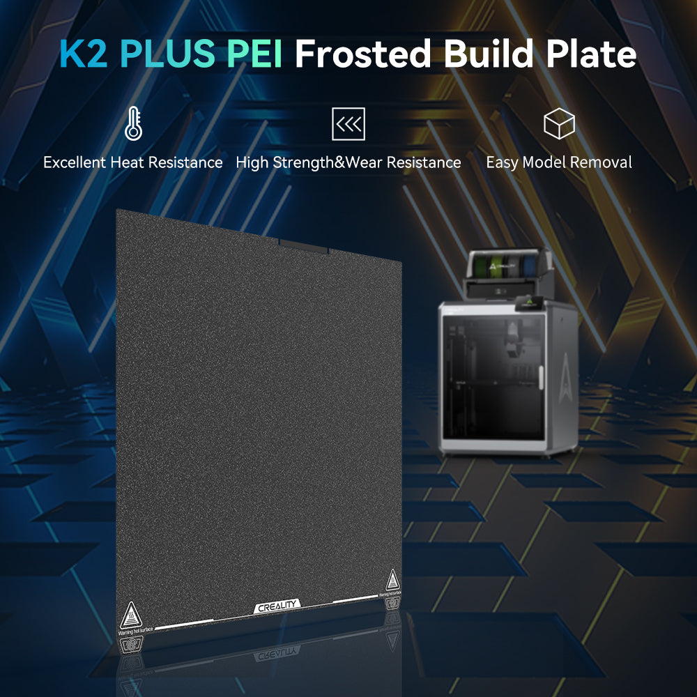 Creality K2 Plus PEI Frosted build plate - ProTech3D Store